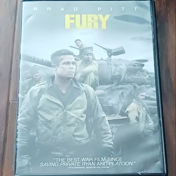 Sony | Media | Fury On Dvd Brad Pitt | Poshmark